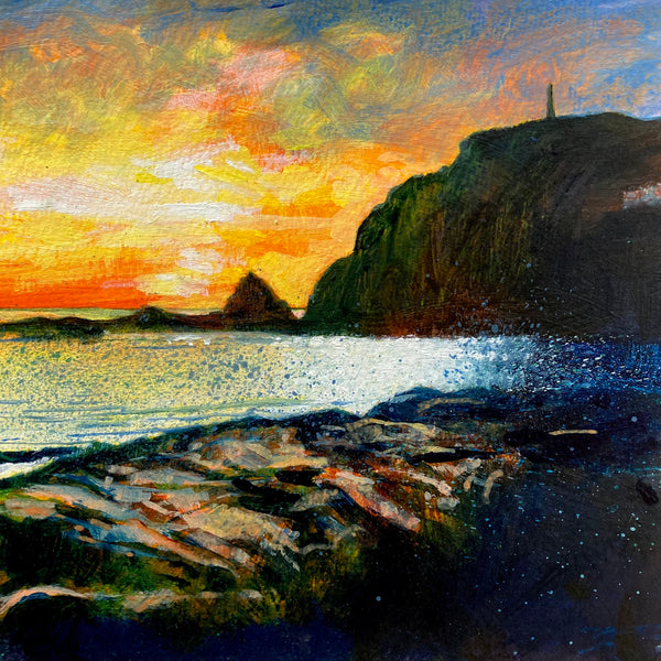 Cape Cornwall Sunset – Glyn Macey Studio